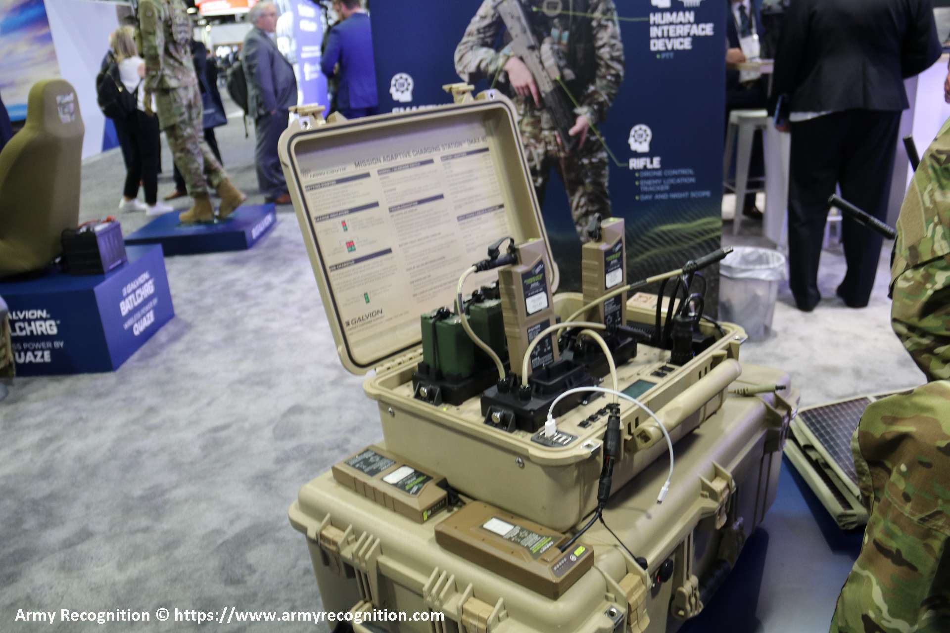 US Army Orders Galvion Charging Stations and Power Management Systems