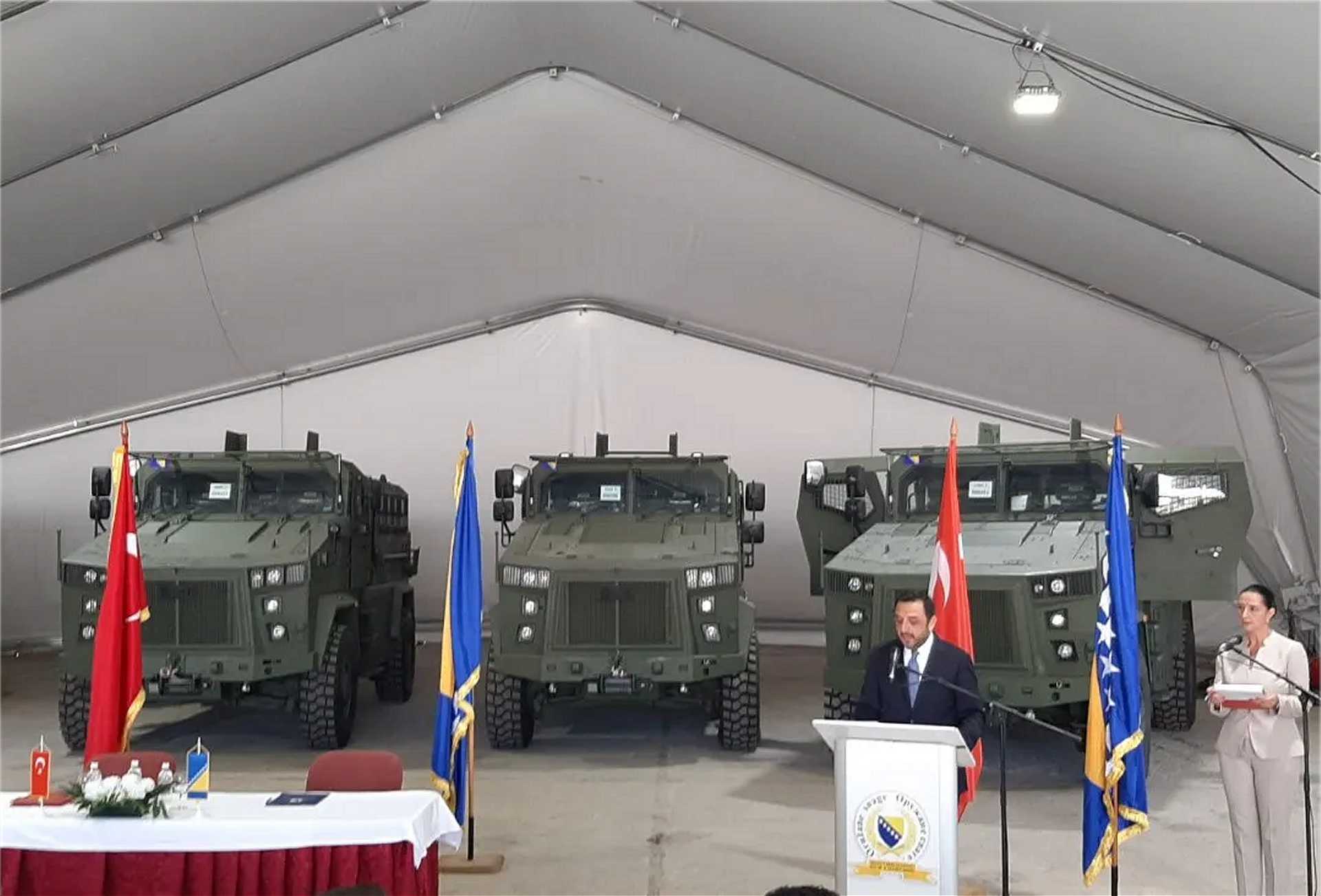 Türkiye donates Kirpi II Armored Vehicles and Bayraktar TB2 Drones to ...