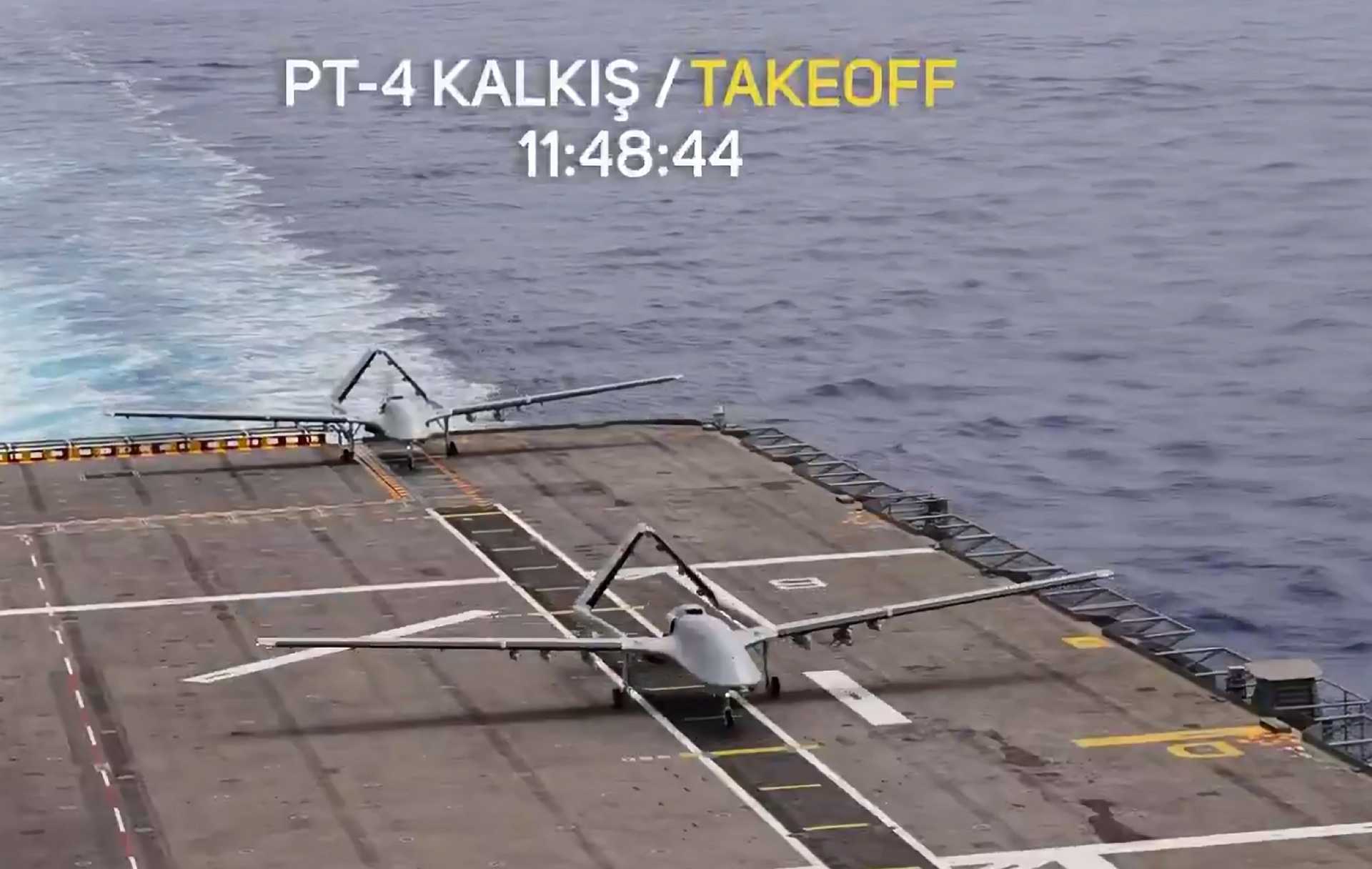 Breaking News: Türkiye Conducts TB3 Drone Test-Fire armed with MAM-L ...