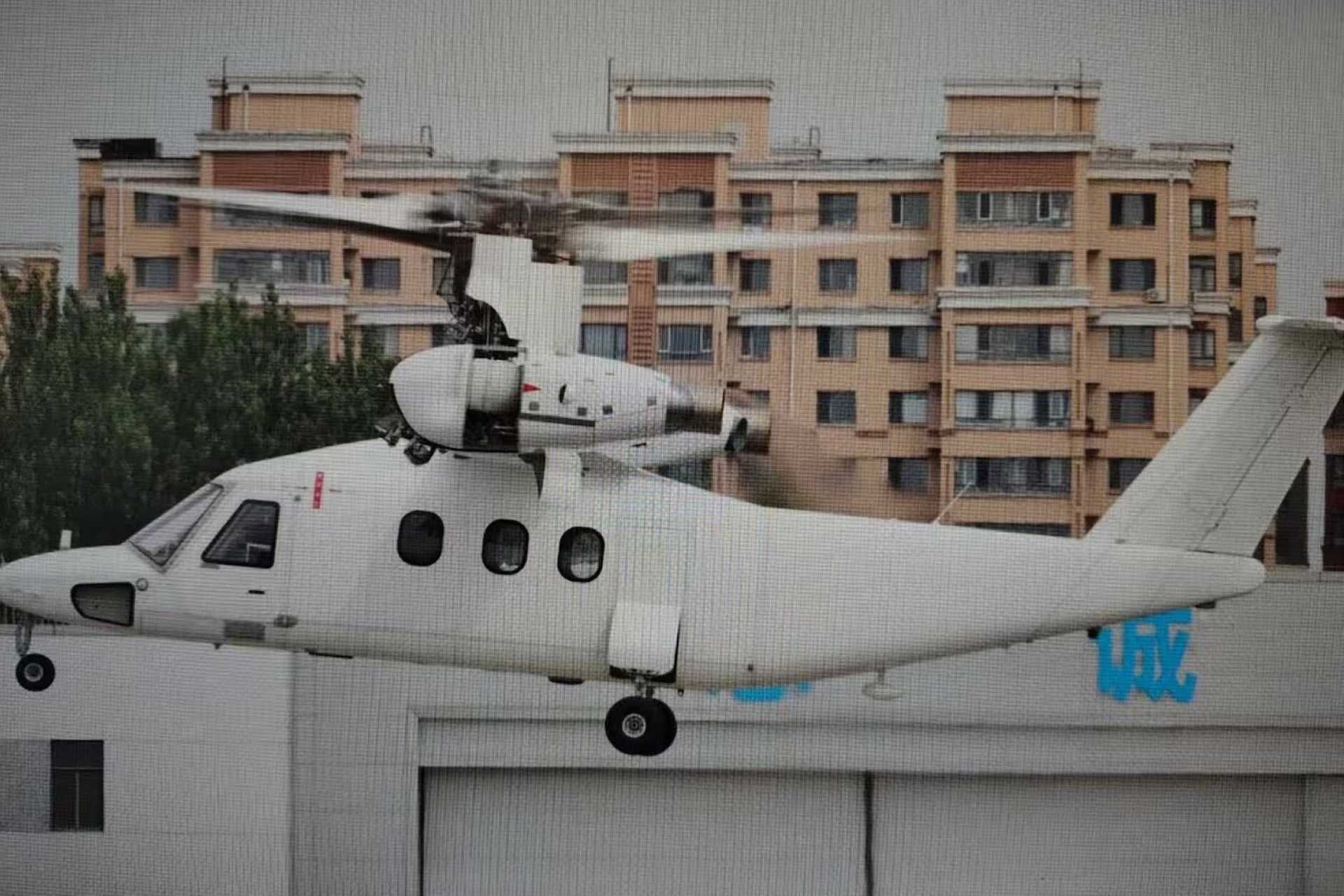China tests first manned tiltrotor aircraft that could rival US-made V ...